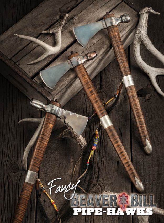Fancy Pipe Hawks | Beaver Bill Forging Works